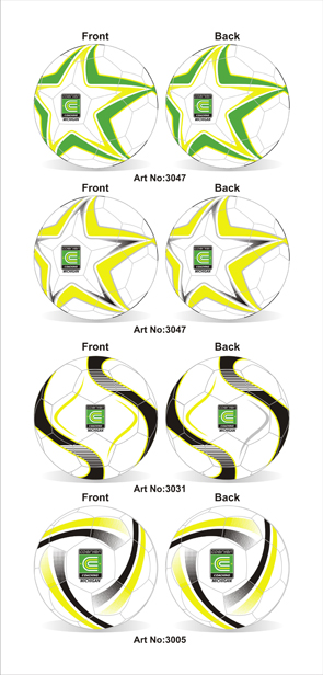 Bounce Athletics - Sample Ball Designs
