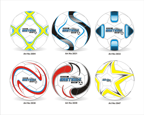 Bounce Athletics - Sample Ball Designs