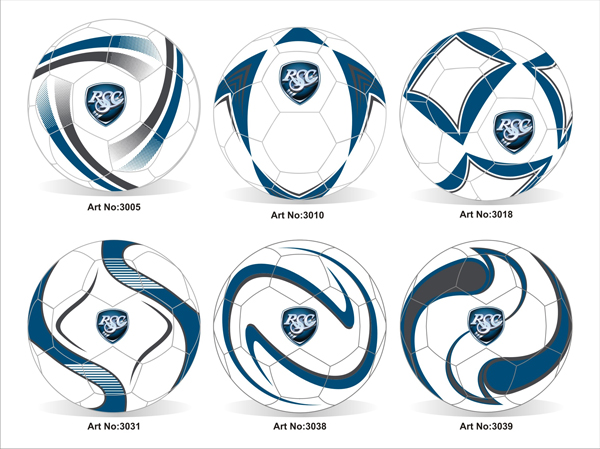Bounce Athletics - Sample Ball Designs